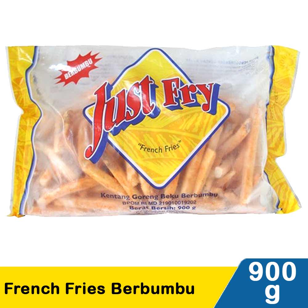Just Fry french fries berbumbu 900g – Raya Ambeng-Ambeng